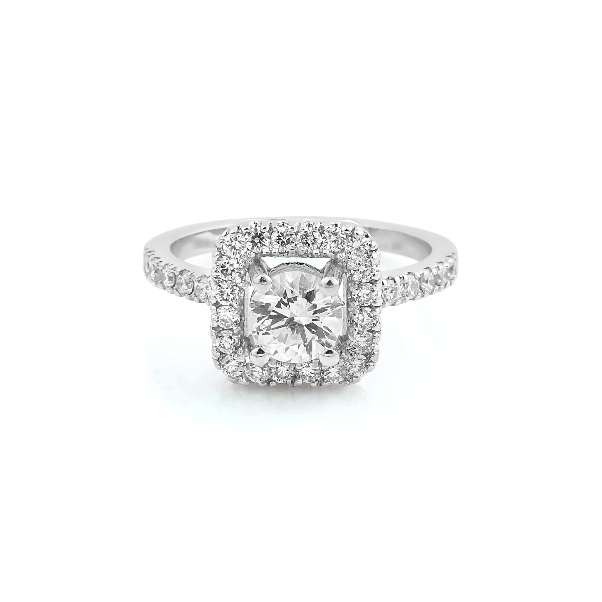 0.55 Karat Yuvarlak Pırlanta Tektaş Yüzük - Şık ve Zarif Tasarım – RONAFF PIRLANTA